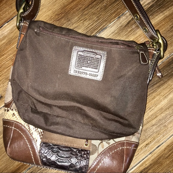 Coach | Bags | Coach Holiday Patchwork Collection Bag F7731497 | Poshmark